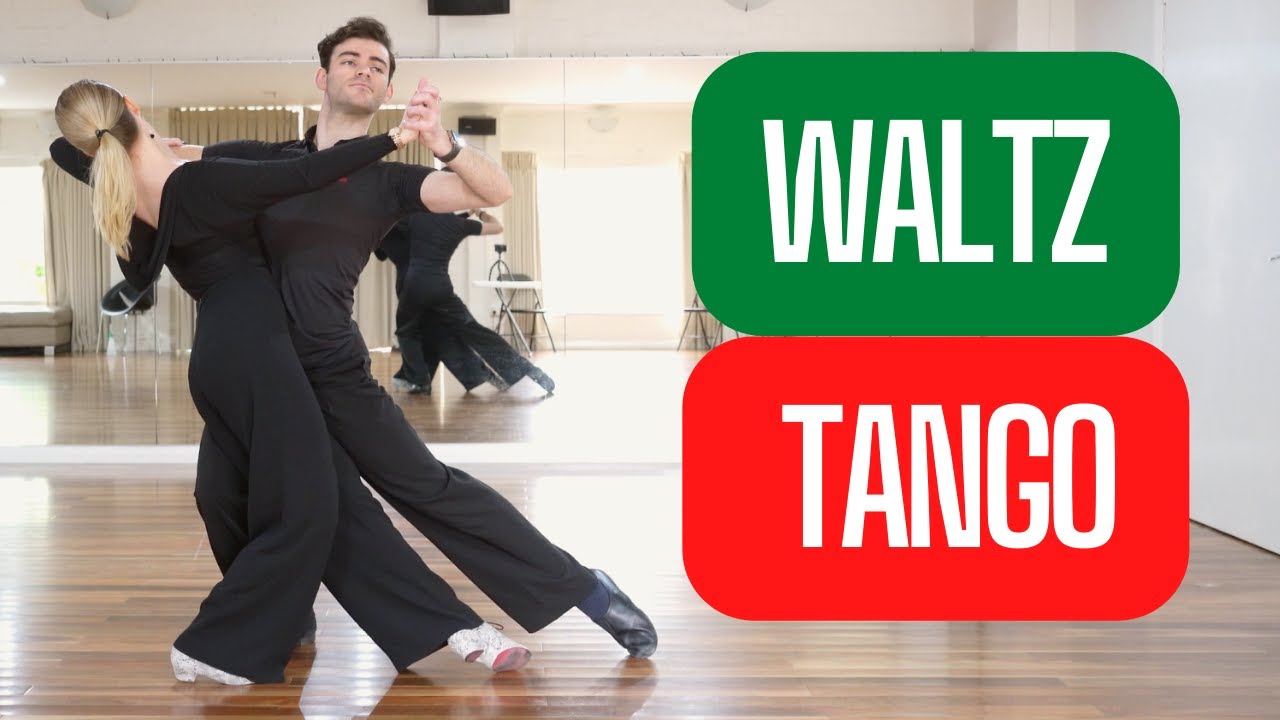 Same Foot Lunge | Waltz vs. Tango - YouTube