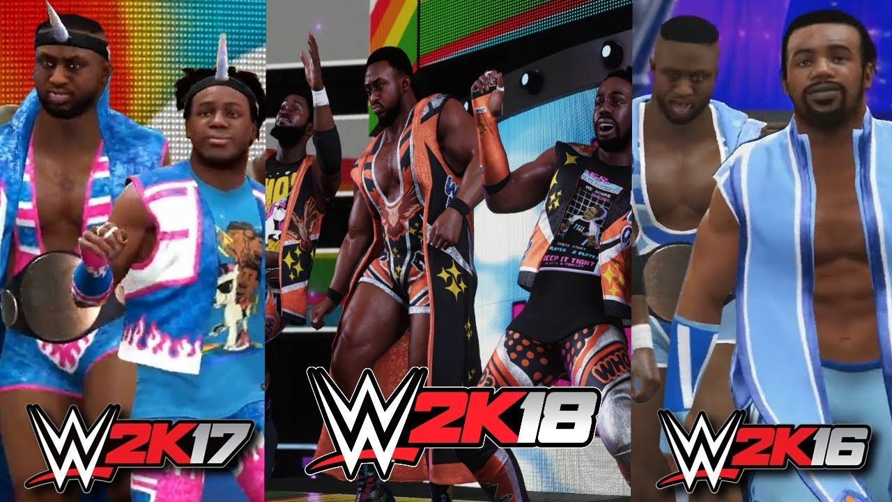 New Day Entrance Evolution - WWE 2K - - YouTube