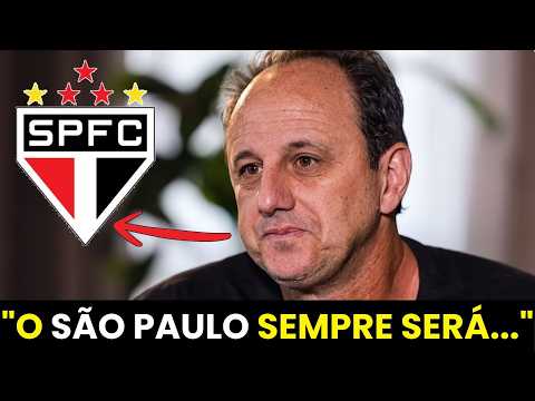 Rogério Ceni ABRE O CORAÇÃO sobre sua relação com o São Paulo e EMOCIONA a torcida tricolor!