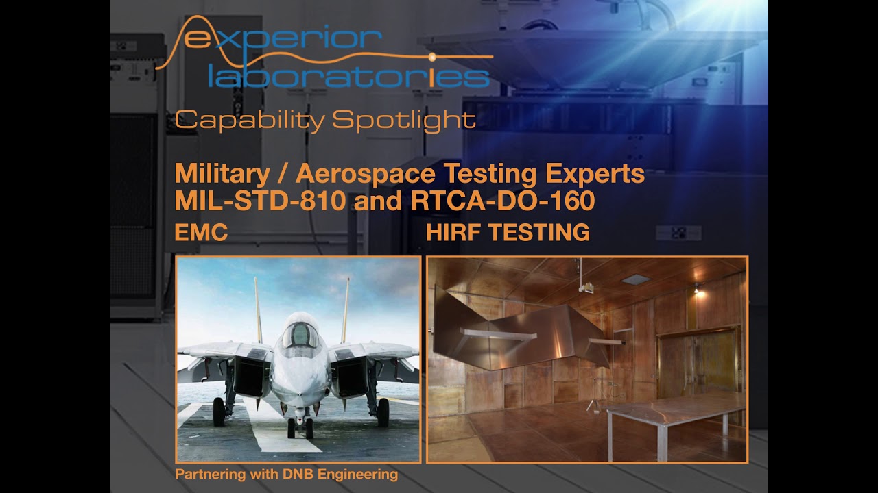 Capability Spotlight – MIL-STD-810 / DO-160 - YouTube
