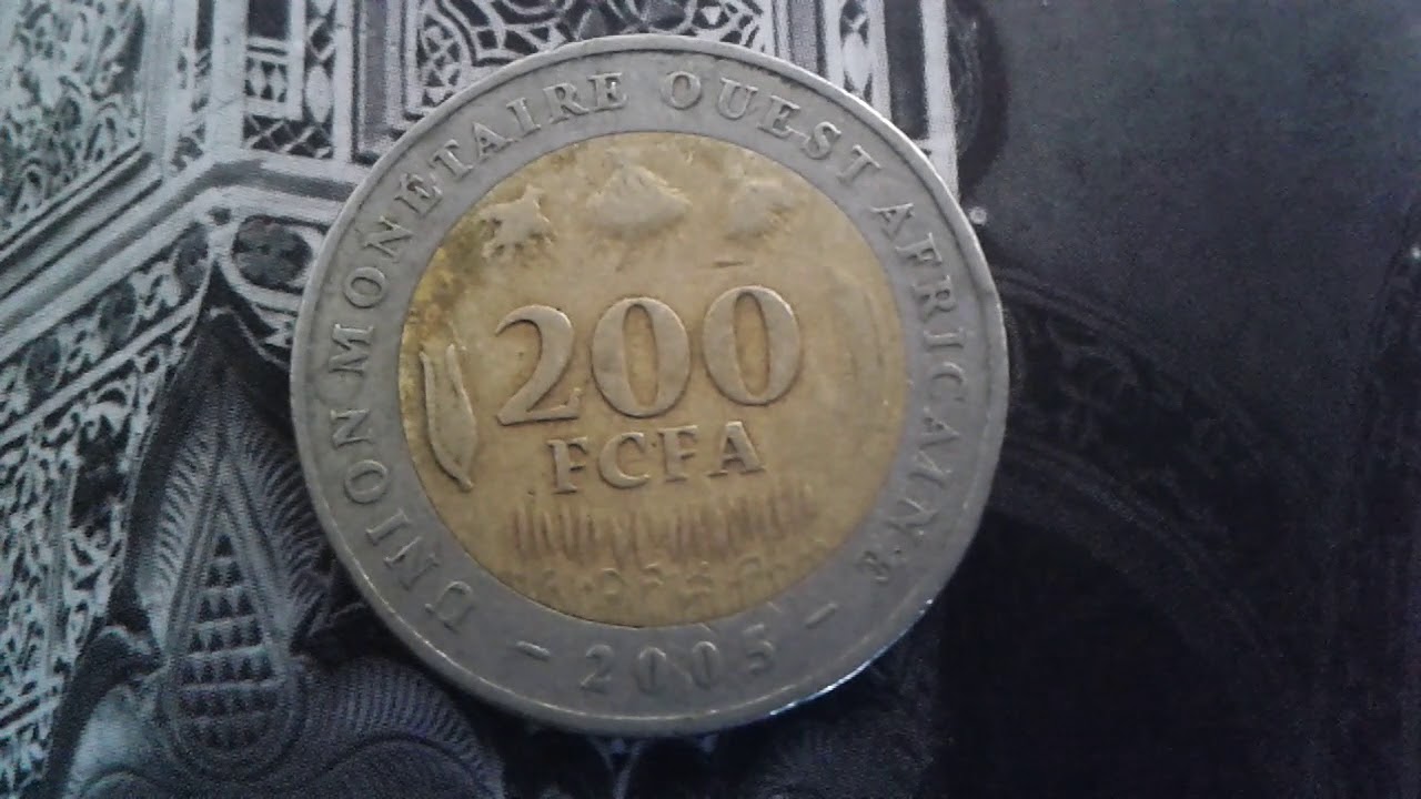 Union Monetaire Ouest Africaine 200 FCFA 2005 COIN VALUE - YouTube