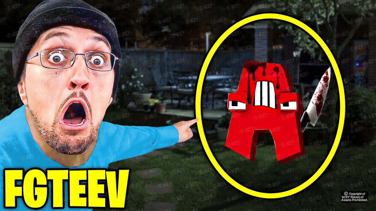 5 YouTubers Who Found ALPHABET LORE in Real Life! (FGTeeV, LankyBox ...