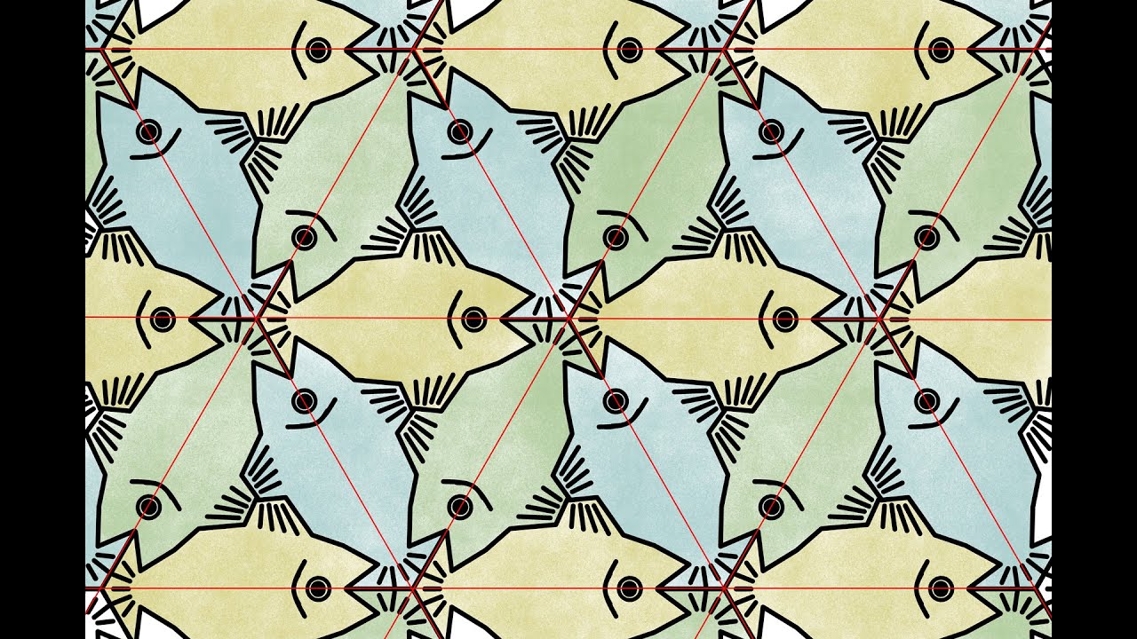A simple fish tessellation - YouTube