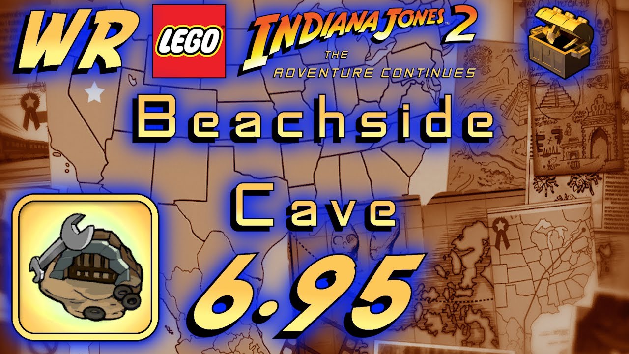*2ND SUB 7* LEGO Indiana Jones 2: Beachside Cave - 6.95 WR - YouTube