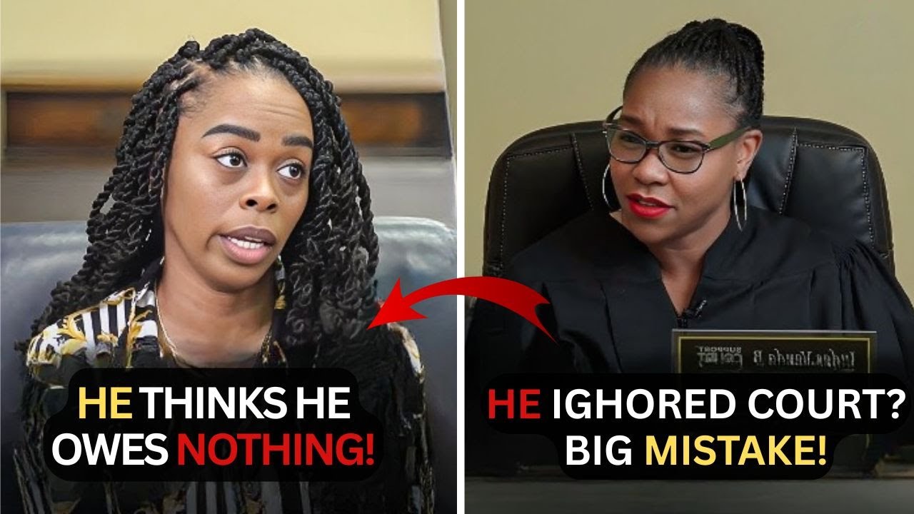 Judge DESTROYS Deadbeat Dad Who Skipped CHILD SUPPORT Hearing! - YouTube