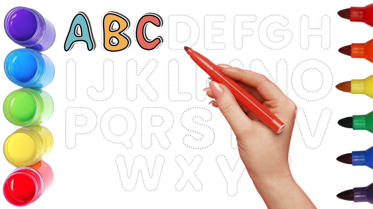 Fun alphabets Tracing Activity for Preschoolers | Educational Learning ...