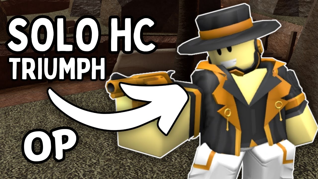 SOLO HARDCORE TRIUMPH WITH OP GOLDEN CROOK BOSS... | Roblox TDS - YouTube