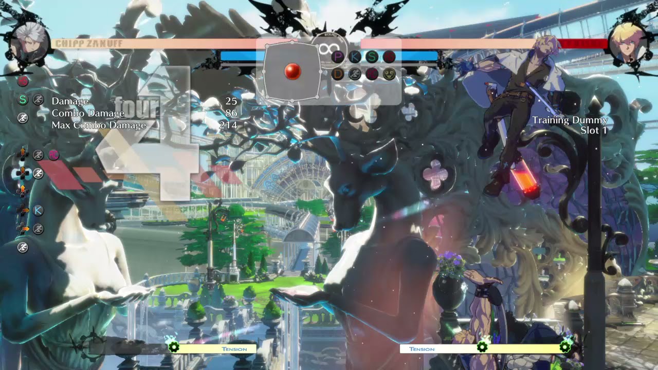 Chipp Wallrun combo (200 dmg) [Guilty Gear -Strive-] - YouTube