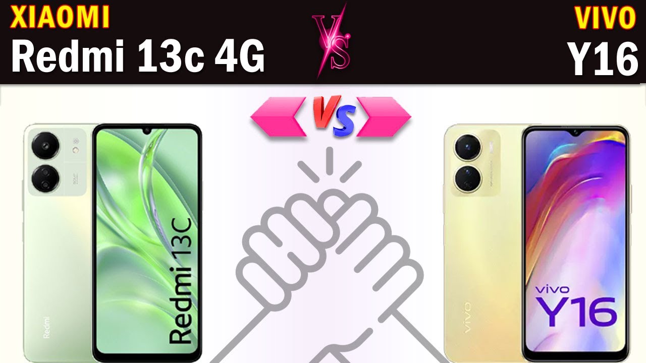 Redmi 13c vs Vivo Y16 Full phone specs comparison - YouTube