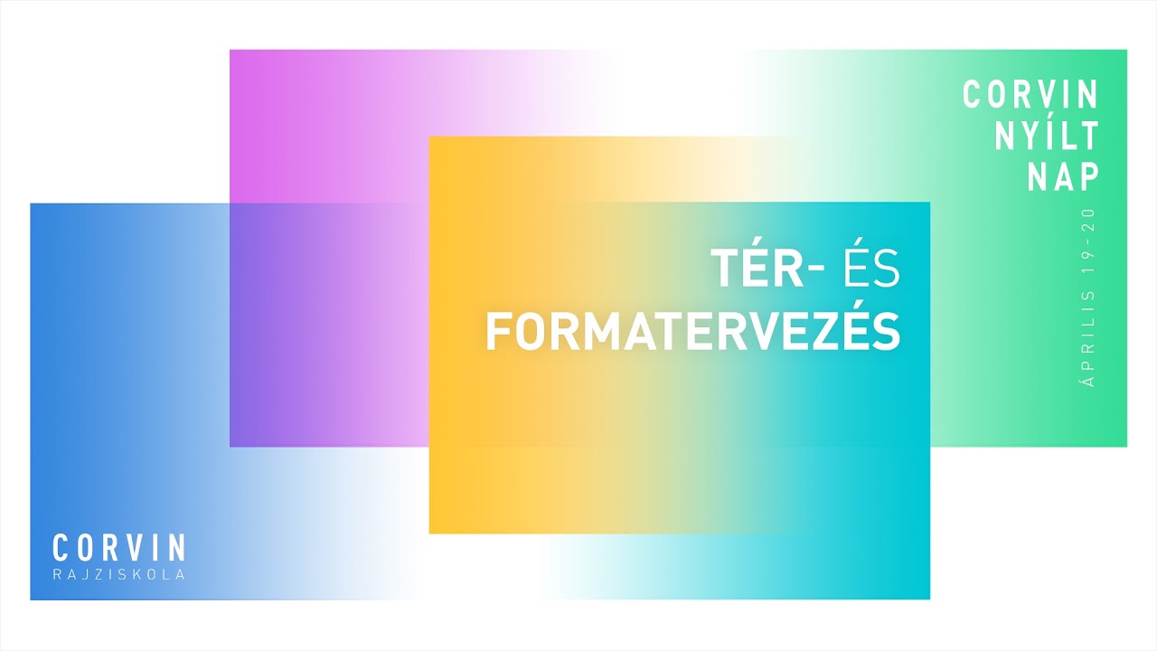 CORVIN NYÍLT NAP // Tér-és Formatervezés - YouTube