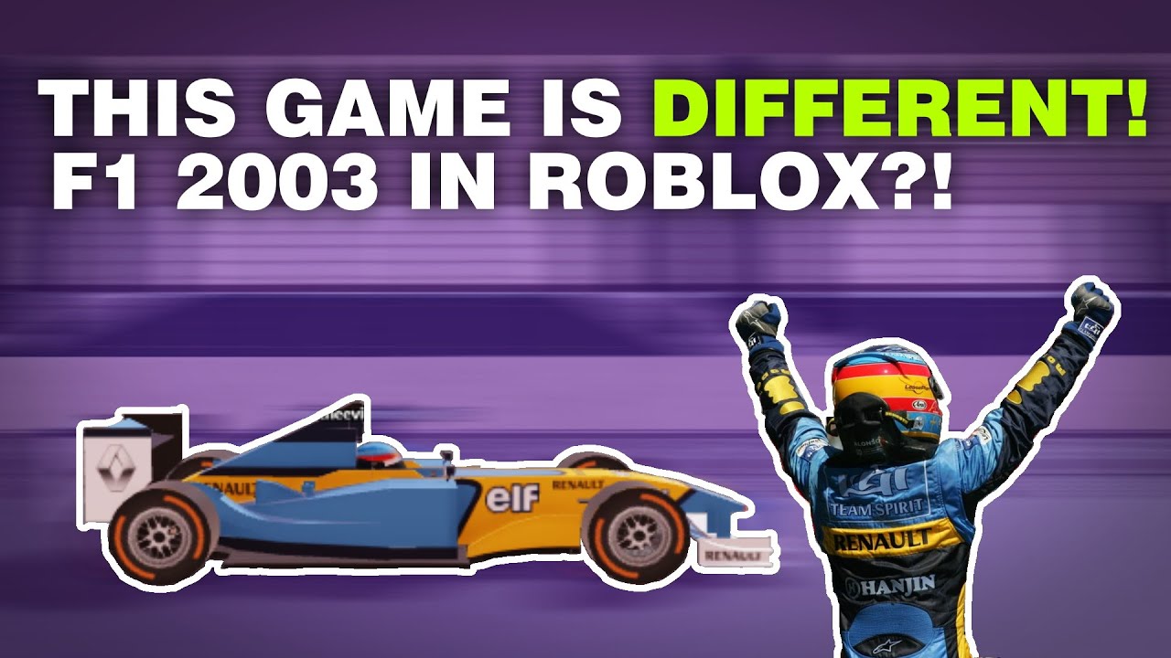 THIS RO-RACING GAME IS UNIQUE! Formula 2003 V1.05 BETA - YouTube