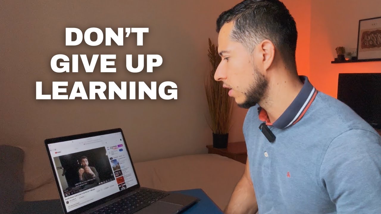 Don't give up learning English - YouTube