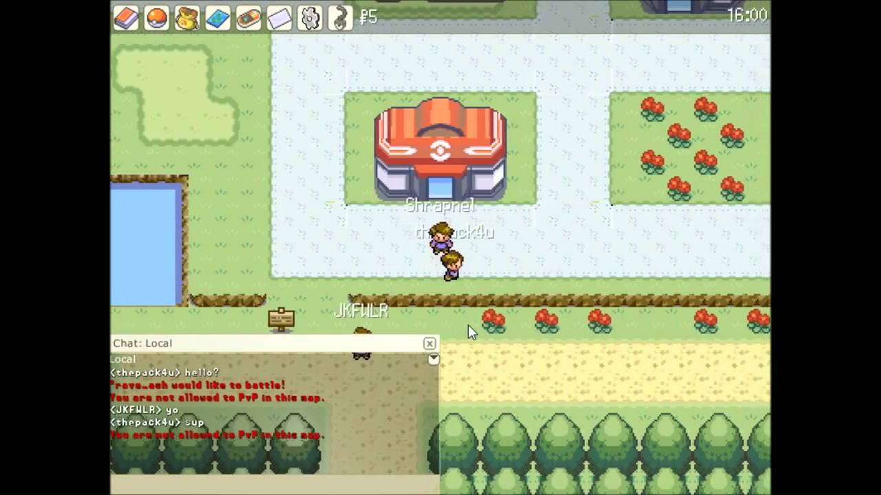 Pokemonium - Pokemon online MMORPG - Gameplay Online - YouTube