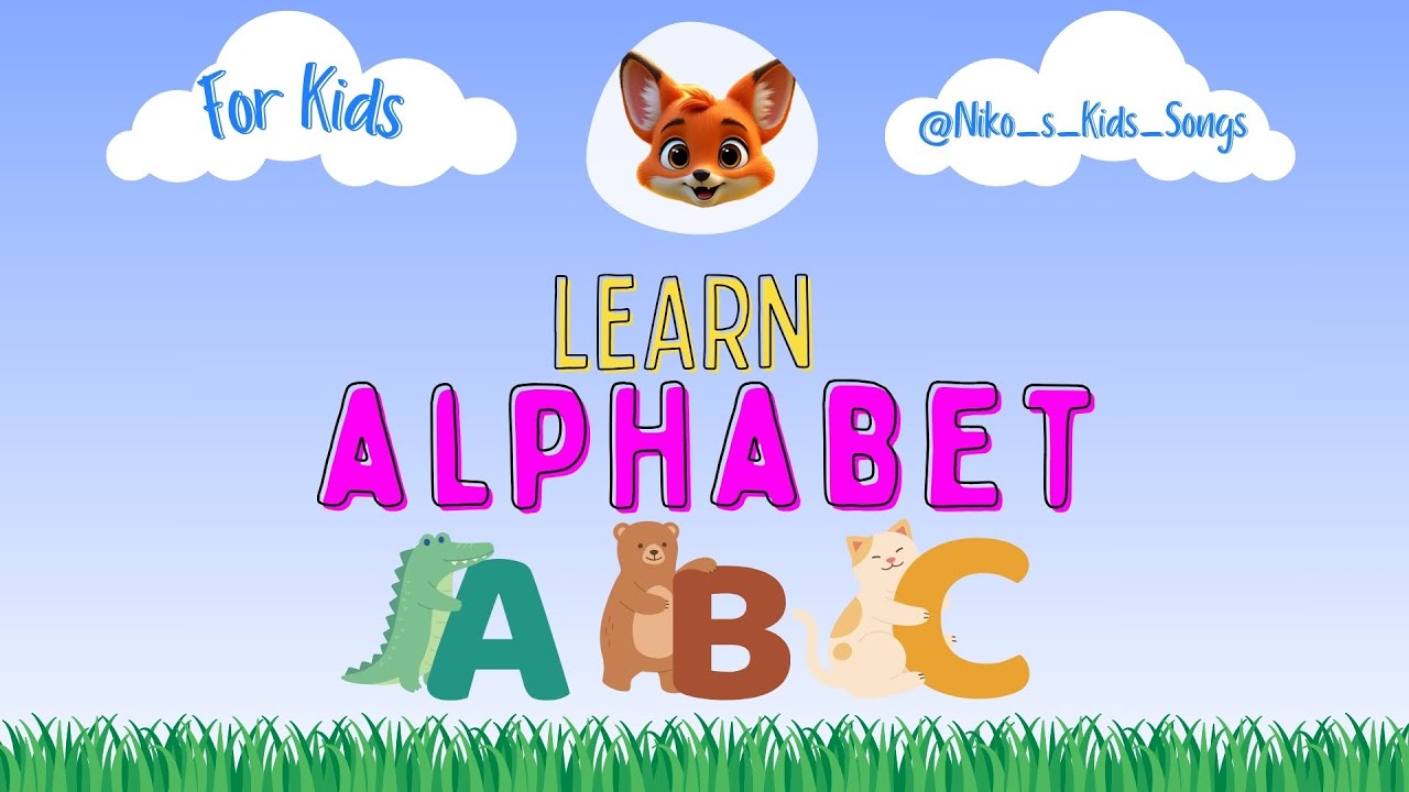 Learn the Alphabet with Niko | ABC Song for Kids (toddlers & preschool ...