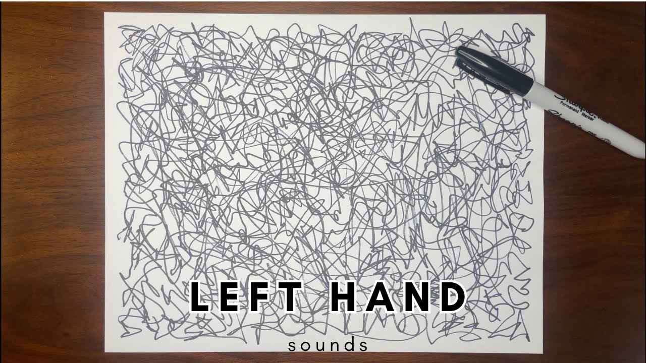 Piece #77: Left Hand Sounds, ASMR, Art of the Day, Background Sound, # ...