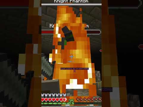 Minecraft Fight against Twilight Forest Knight Stronghold Final 3 - YouTube