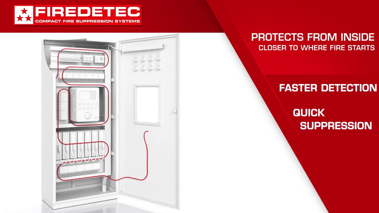 Rotarex FireDETEC Electrical Cabinet Fire Suppression System | ASISI ...