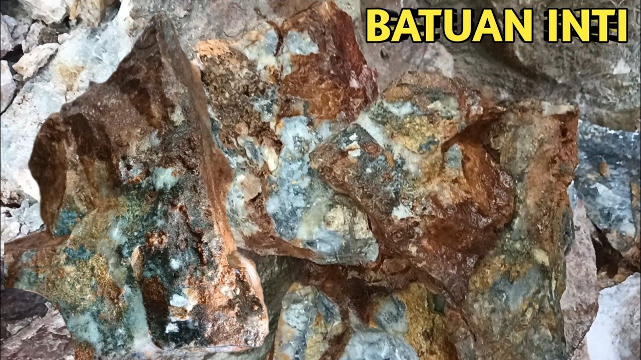 pahami serat inti batuan yang mengandung emas, Yg terdapat di batuan ...