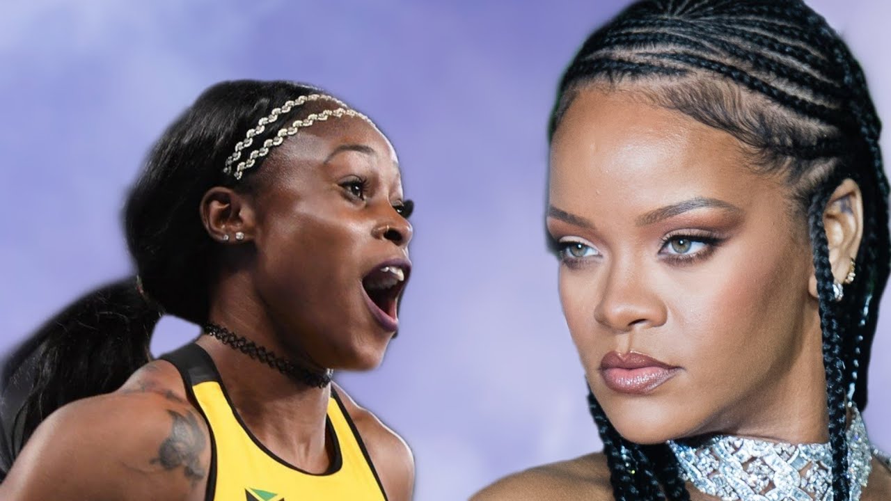 Rihanna Shows 'Massive' Respect To "Elaine Thompson" On Instagram - YouTube
