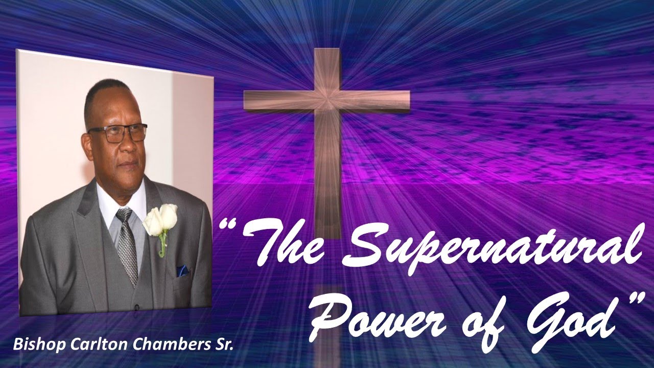 Sunday 7/26/2020 11am Message: Bishop Carlton Chambers Sr. - YouTube