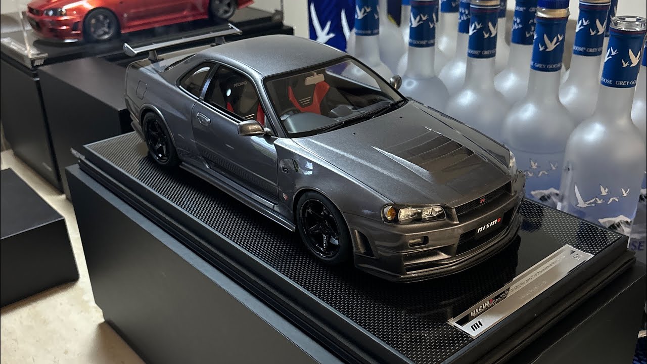 Unboxing My Second MotorHelix 1:12 NISMO R34 GT-R Customized Version £ ...