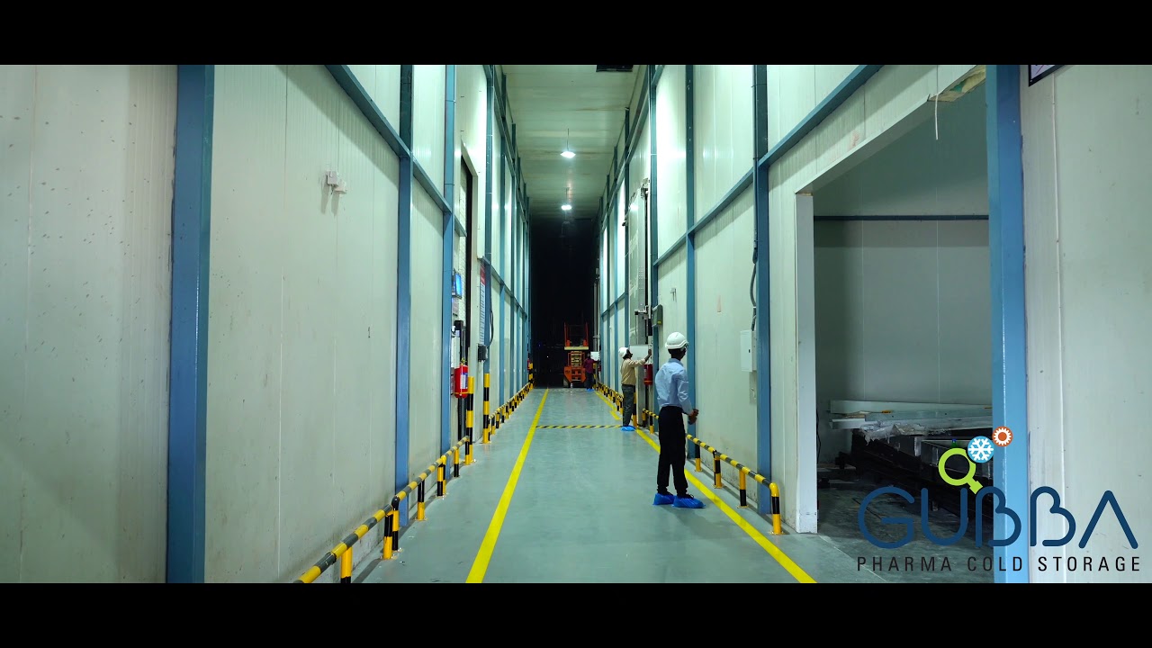 Gubba A1 @ Hyderabad, a pharma compliant cold storage - YouTube