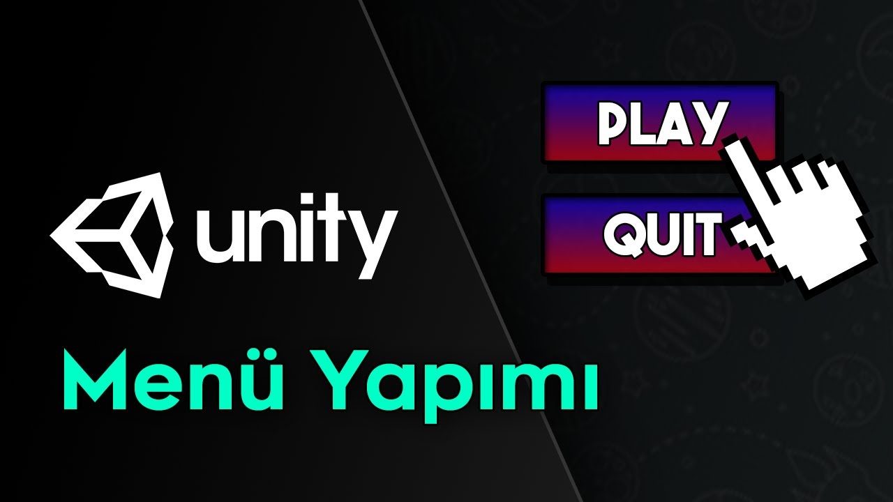 Unity Temel Ana Menü Yapımı Buton Fonksiyonları Ve Onclick Events Youtube