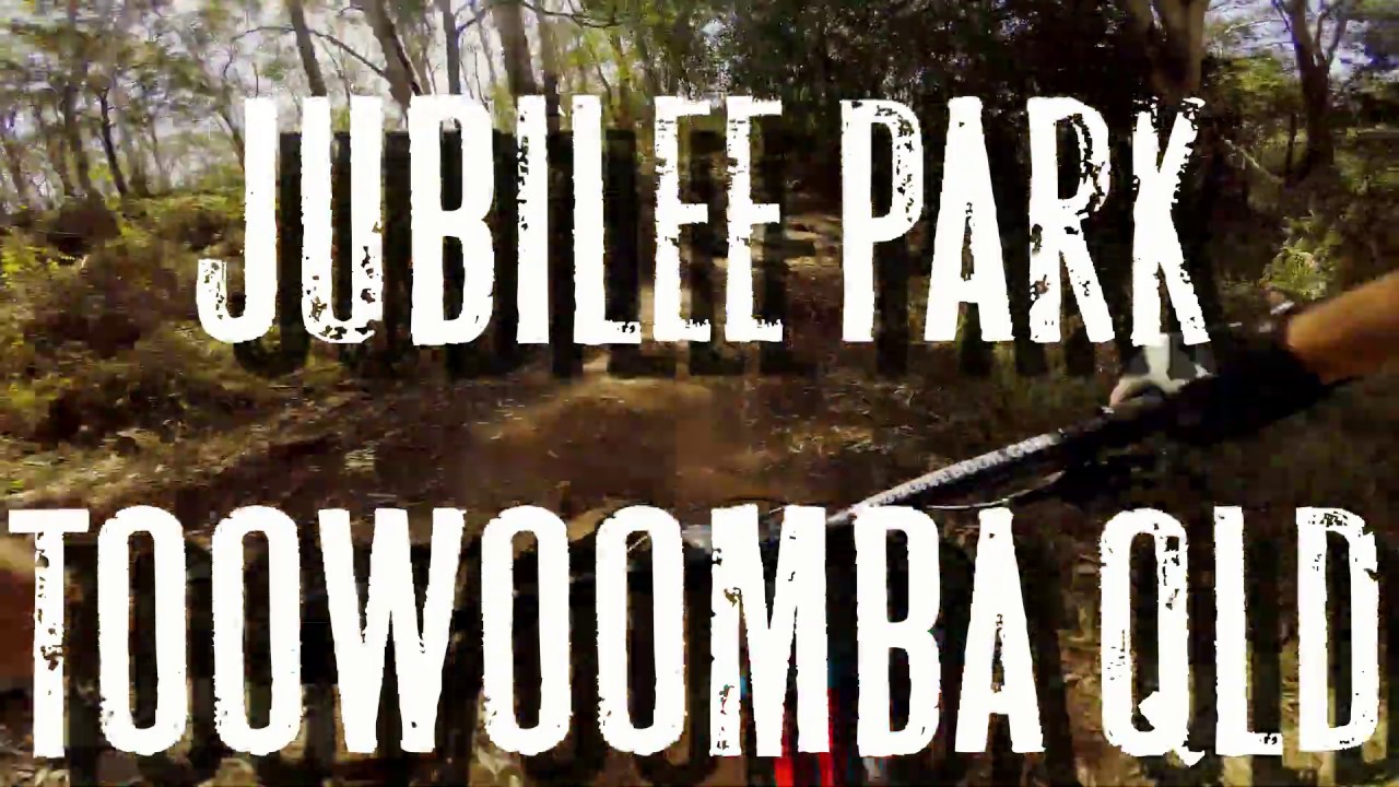 QLD Toowoomba MTB trails Jubilee Park - YouTube