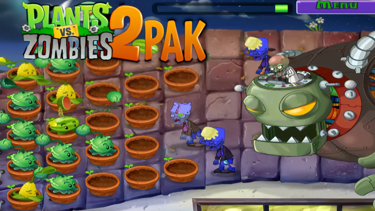 PvZ 2 Pak: Dr. Zomboss Full Gameplay(android). - YouTube