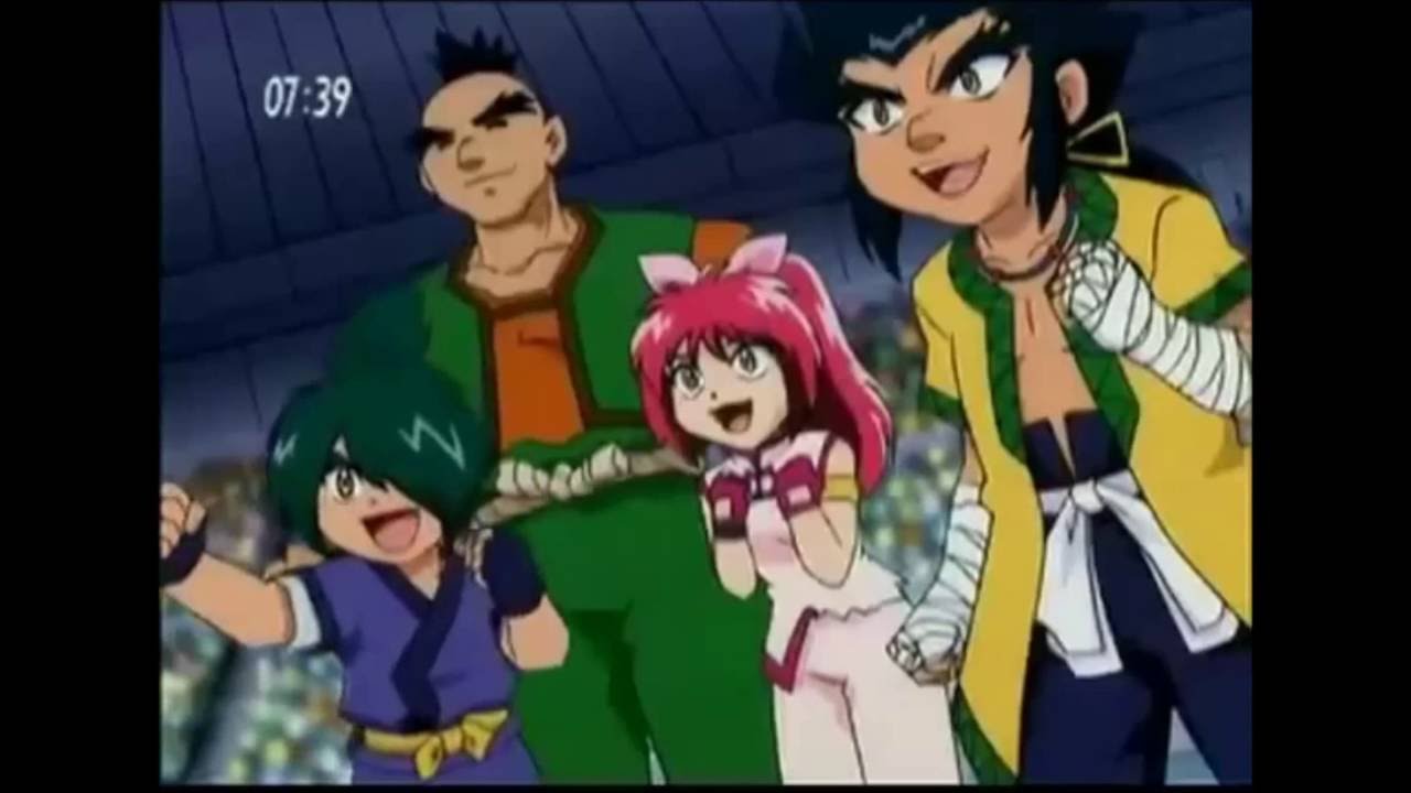 Beyblade: Team battle: Tyson & Kai vs Gingka & Ryuga - YouTube