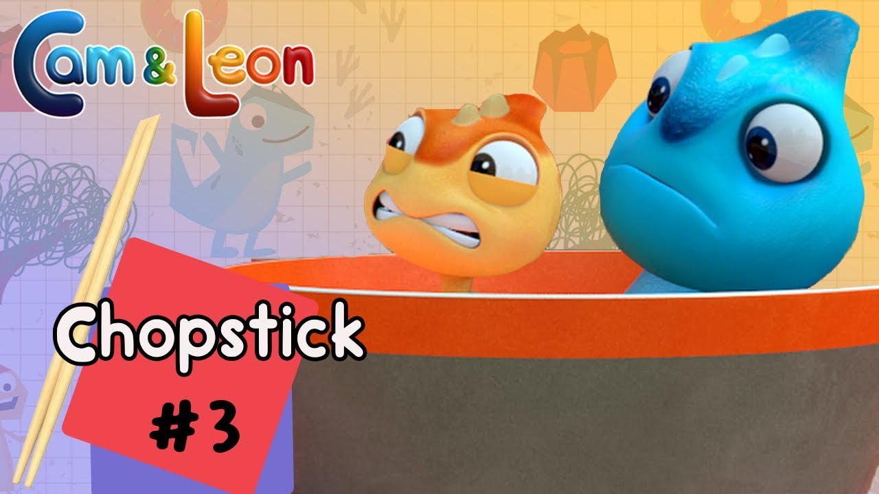Funny Children Cartoon | Chopstick #3 | Cam & Leon | Cartoon for Kids ...