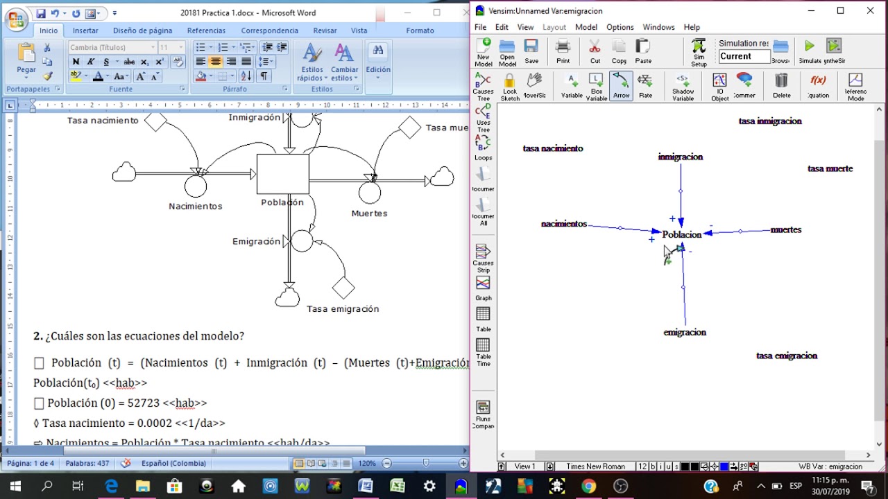 Diagrama causal - Vensim - YouTube