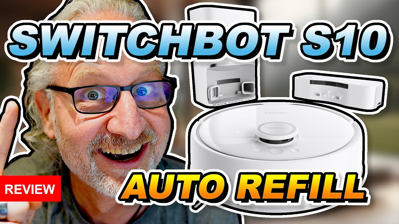 The Self Refilling Robot Vacuum You'll Love: Switchbot S10 Review - YouTube