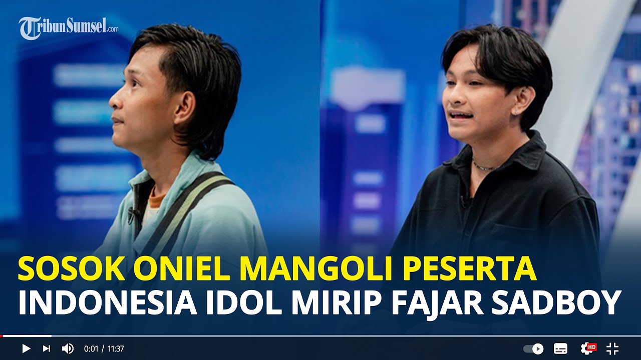 SOSOK Oniel Mangoli Peserta Indonesian Idol 14, Punya Wajah Mirip Fajar ...