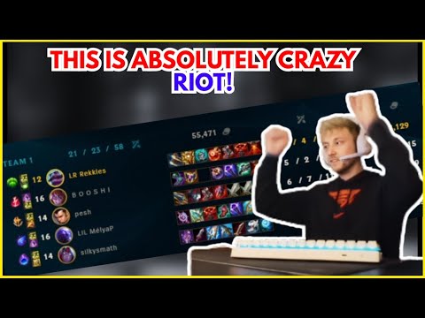 Rekkles Tasting The League Average Match Making Experience - YouTube