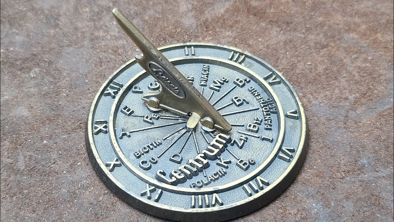 Centrium Multi-Vitamin Sun Dial, Lederle Laboratories Division American ...