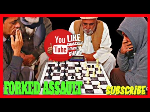FORKED ASSAULT// A knight fork wins by attacking two or more key pieces ...