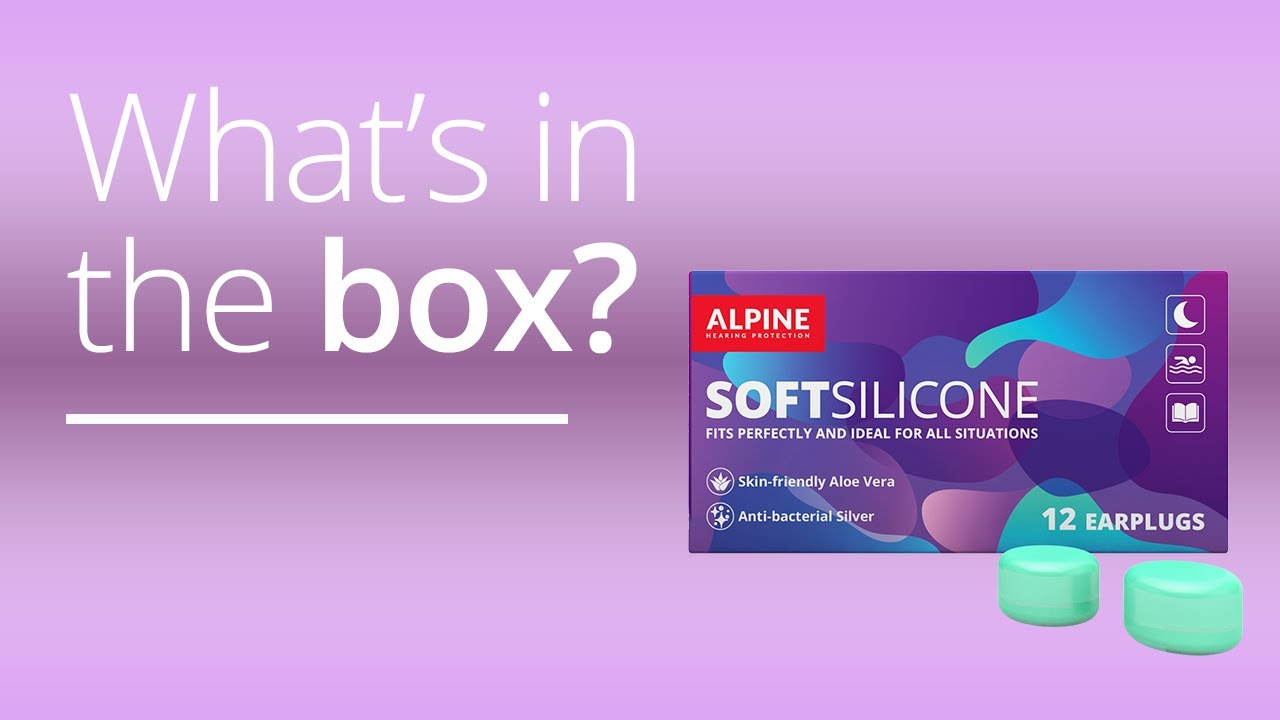 Alpine Multi-functional Silicone earplugs unboxing - SoftSilicone 12 Pack - YouTube