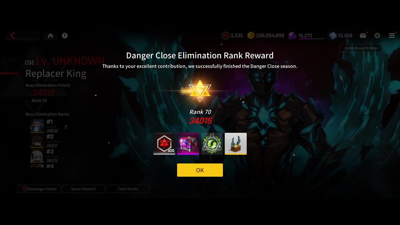 Counter:Side - Replacer King Danger Close (Full Auto) - YouTube