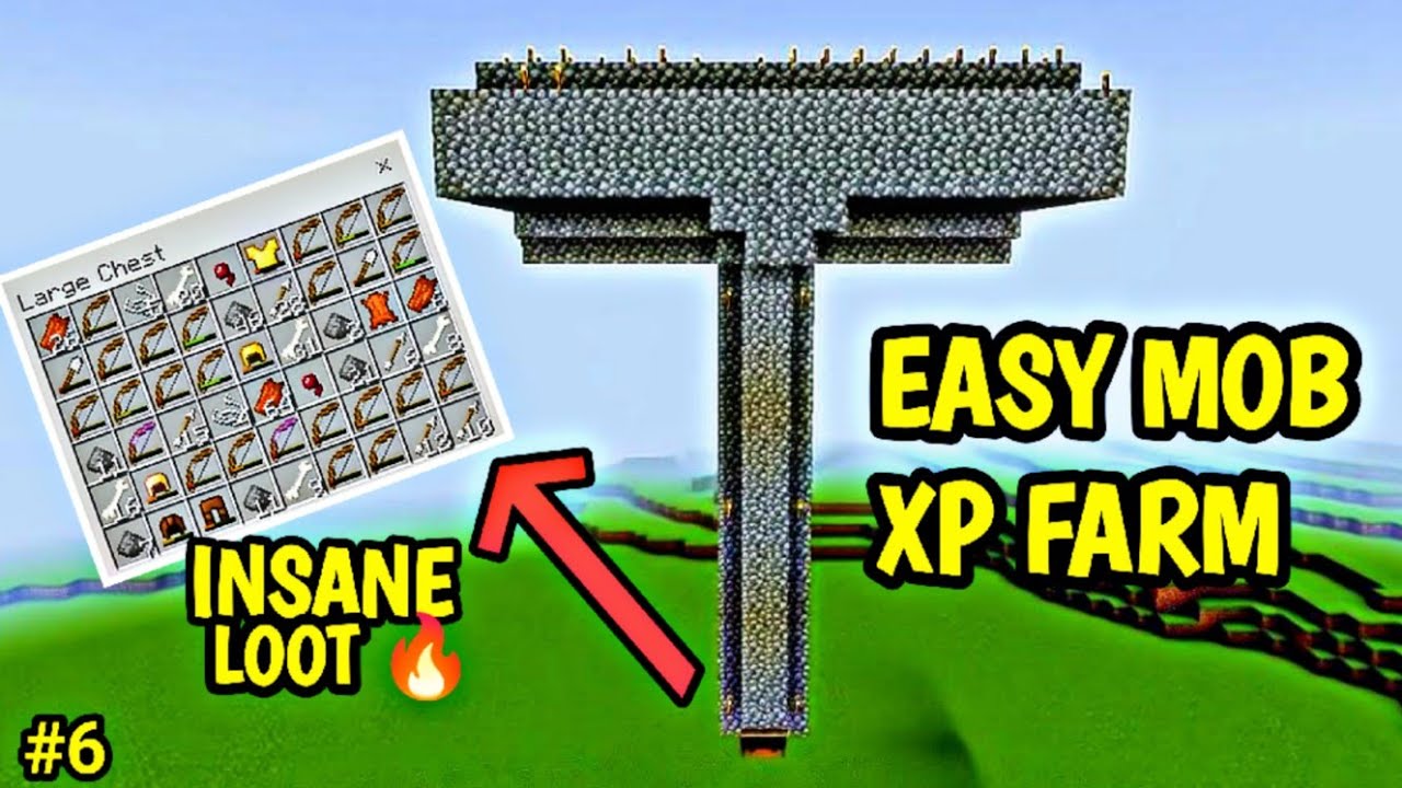 Minecraft: EASY MOB XP FARM TUTORIAL! 1.20 (Without Mob Spawner) - YouTube