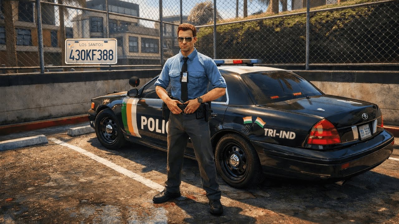 LSPDFR || EXPIRED LICENSE [plate no. 430KF388] trying to flee from ...