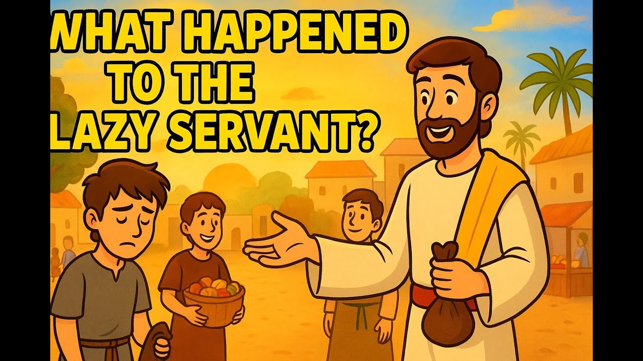What Happened to the Lazy Servant? | Kids Bible Story (Parable of the ...