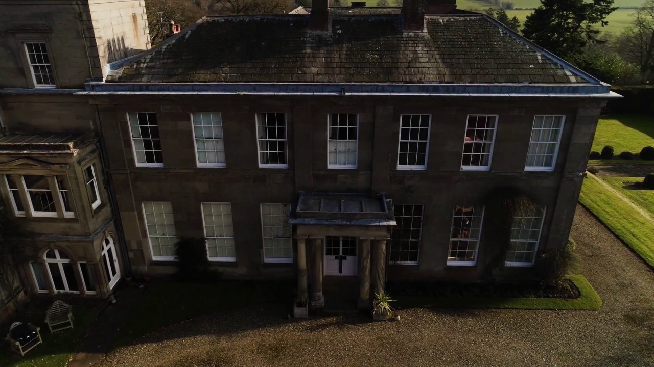 Coton Hall, Shropshire, UK. Fly Pasts and Aerial Shots by a DJI Phantom ...
