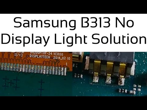 No Back Light for Samsung B313E | Keypad Mobile Phone Display Light ...
