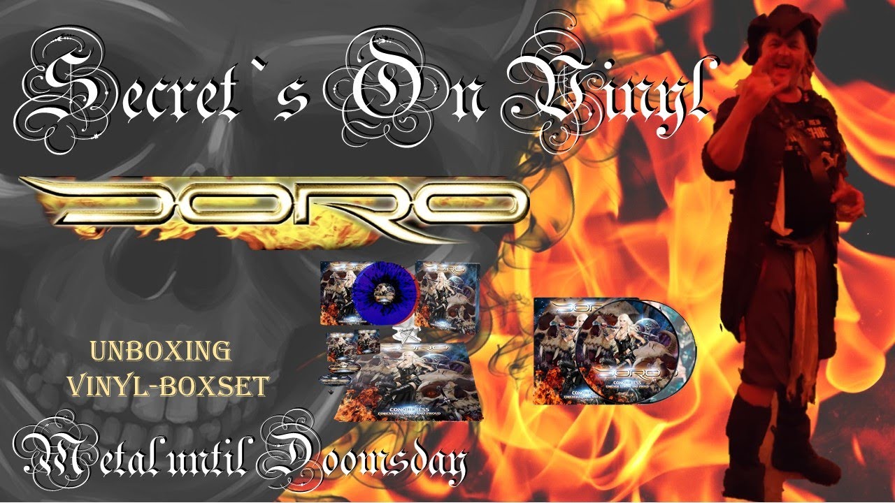 Doro - Conqueress Forever Strong and Proud - Unboxing - YouTube