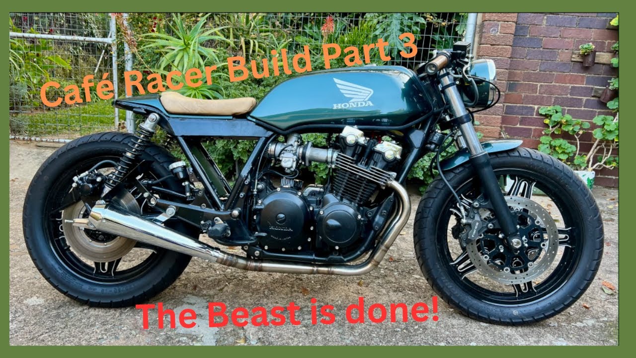 Cafe Racer Build Part 3. #custombuild #caferacer #motorcycle - YouTube