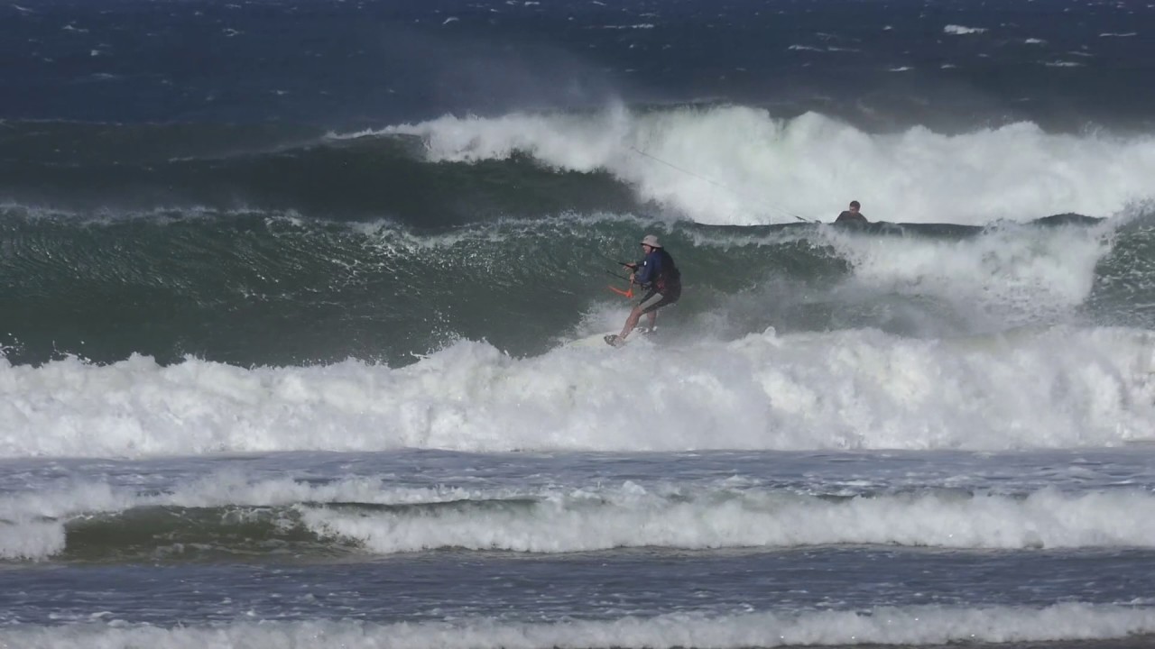 Thanks Debbie (ex tropical cyclone) - Kite Surfing - YouTube