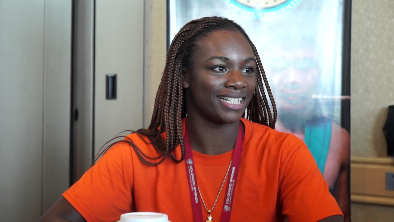 Claressa Shields Roundtable Interview at 54th WBC Convention - YouTube