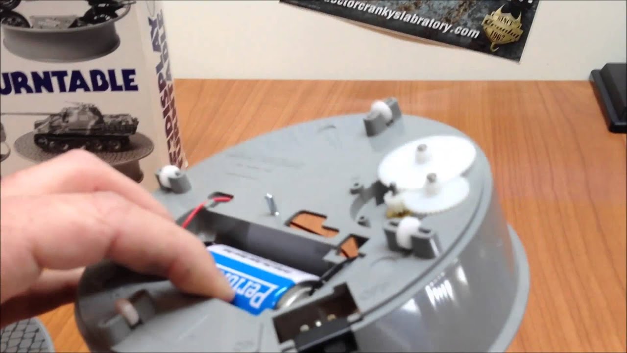 Tamiya Display Turntable Review - YouTube
