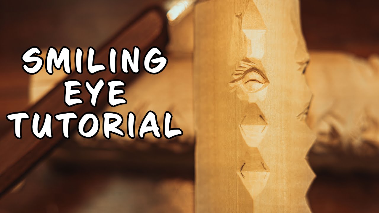 Step-By-Step Guide To Carving A "Smiling" Eye (4k HUD) - YouTube